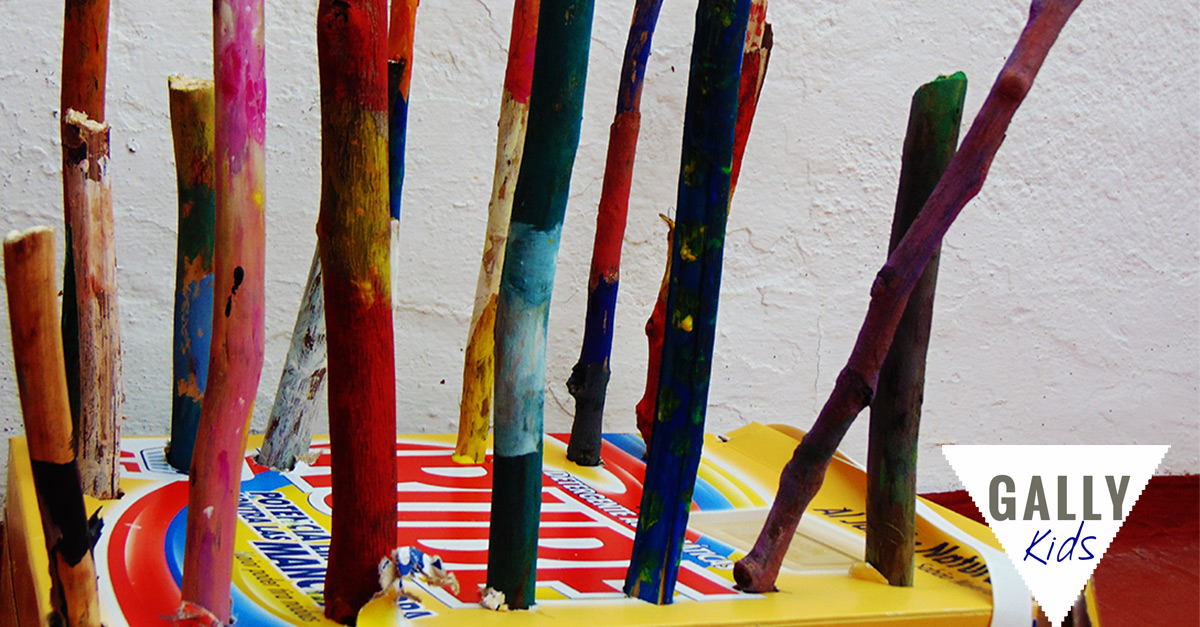 How To Make Twig Mobile Craft For Kids