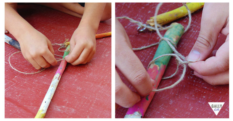 How To Make Twig Mobile Craft For Kids