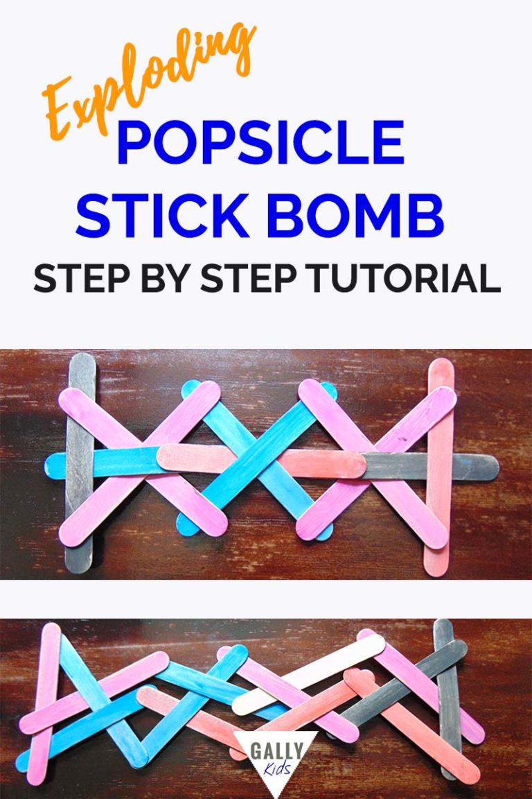 Exploding Popsicle Stick Bomb Tutorial - An Energy Experiment For Kids