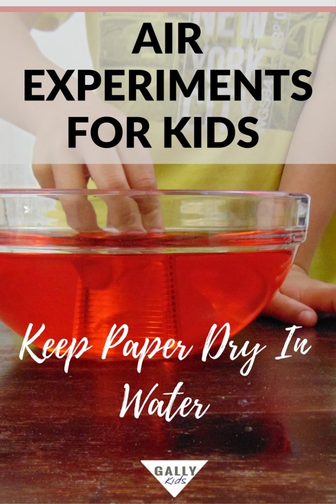 Air Experiments For Kids: Air Takes Up Space Experiment